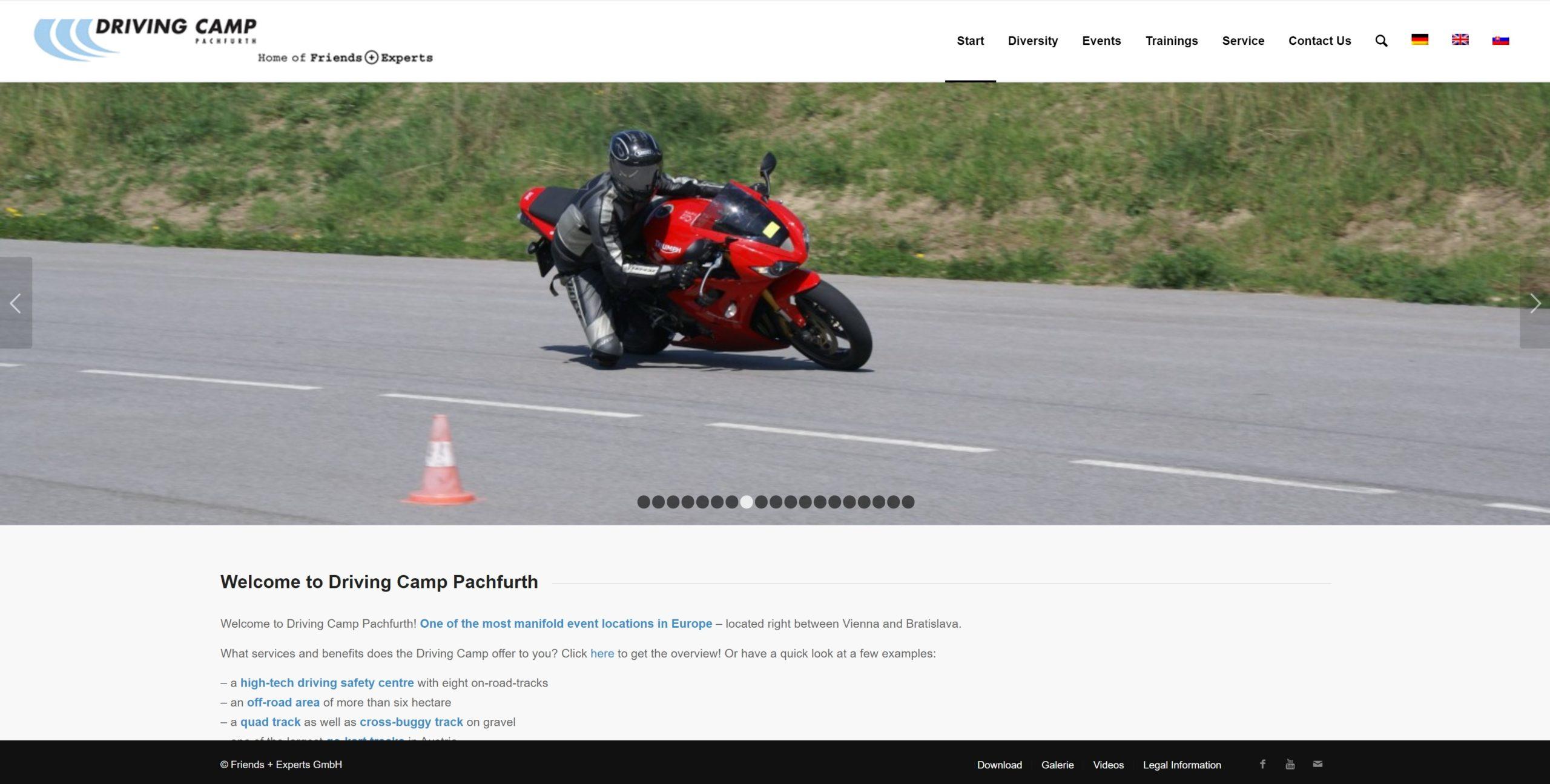 Driving Camp Pachfurth | OrganisationsTalent.eu | Christian Thiesen